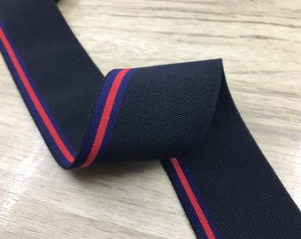 1.5 Inch 38mm Wide Elastic Band, Colored Double-side Twill Elastic Band ...