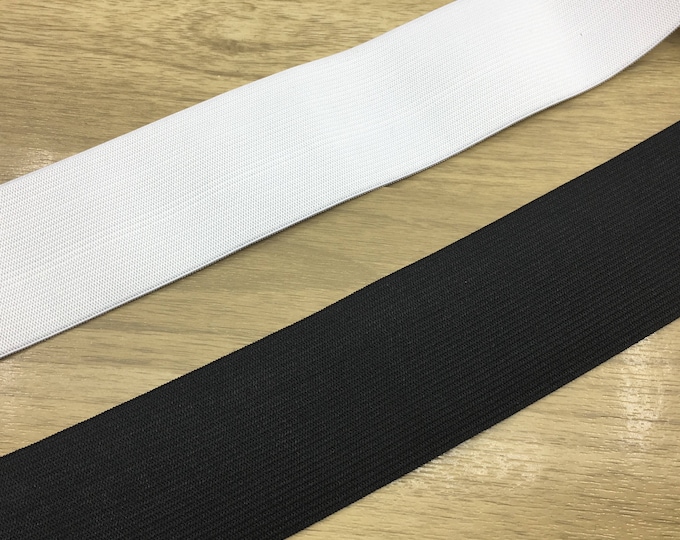 3 Inch (75mm) Wide Colored Double-side Twill Elastic Band // Waistband ...