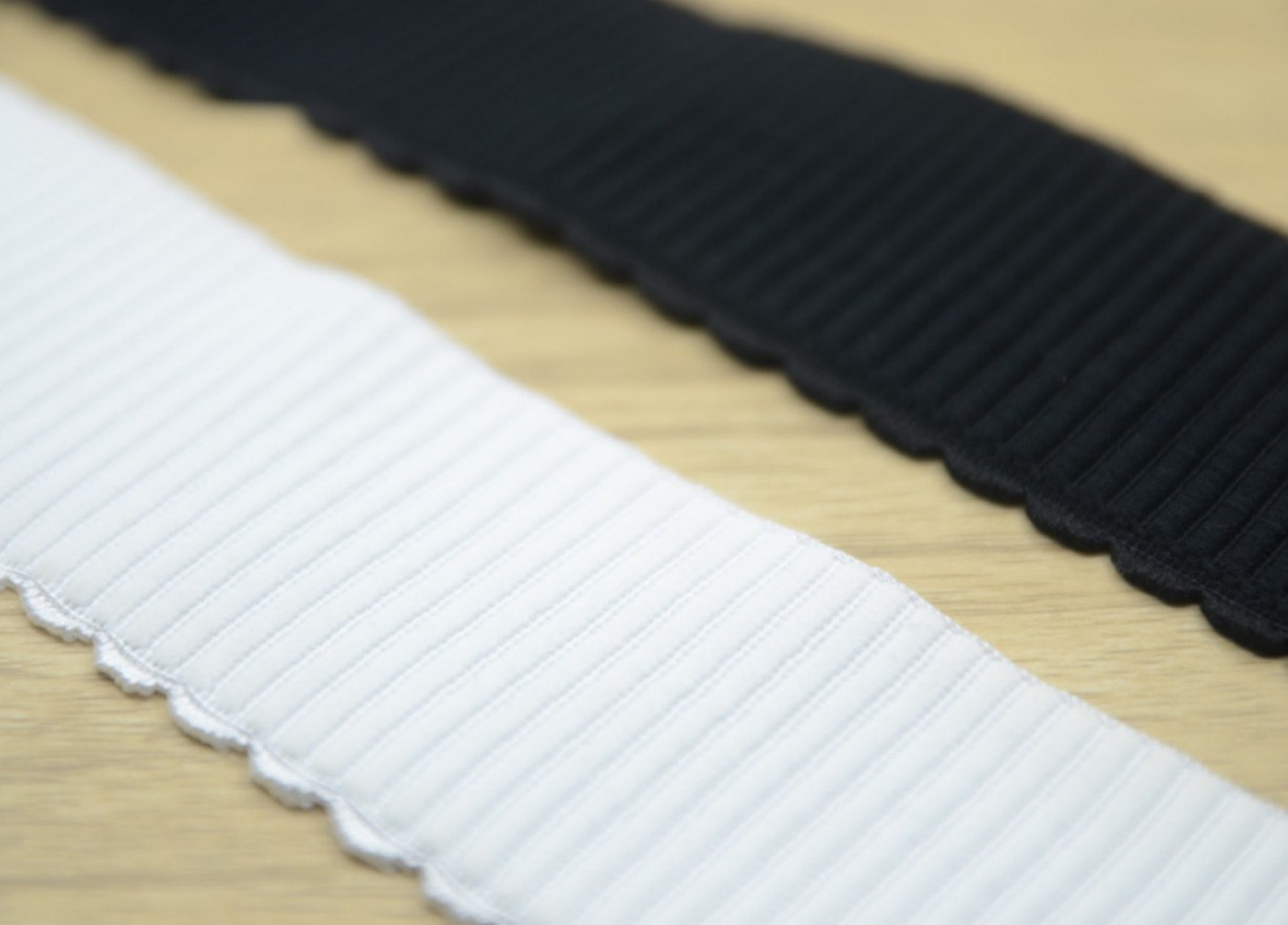 Black Comfortable Elastic White Plush Elastic Band - Etsy