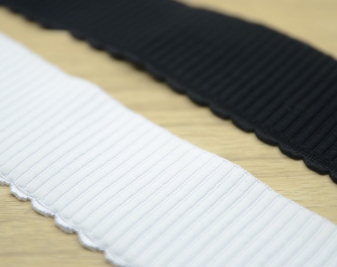 3 Inch 75mm Wide Colored Double-side Twill Elastic Band // Waistband ...