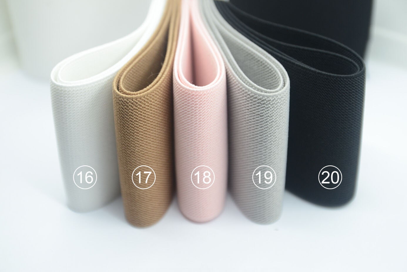 3 Inch 75mm Wide Colored Double-side Twill Elastic Band // - Etsy