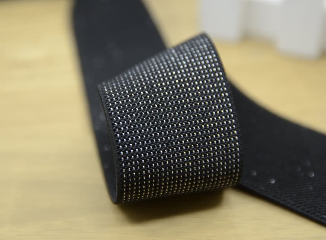 1.5 inch 38mm Wide Silver Glitter Elastic Band Elastic Trim | Etsy