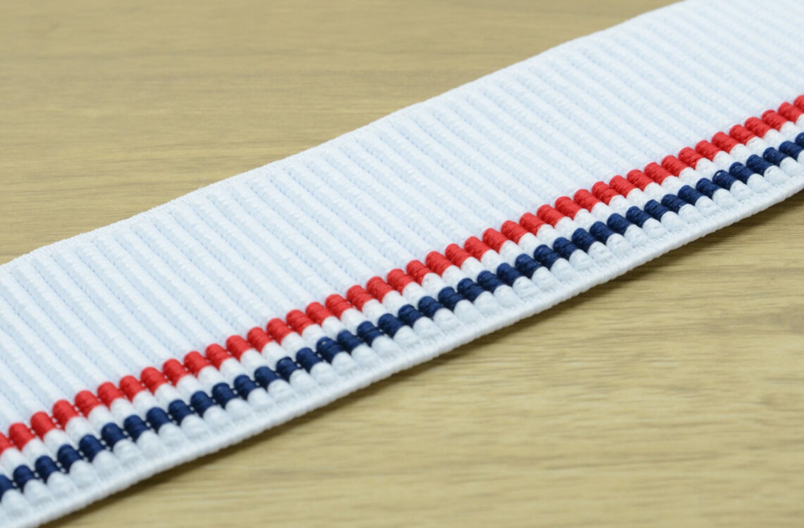 2 Inch 50mm Wide Colored Striped Ruffled Elastic Band | Etsy