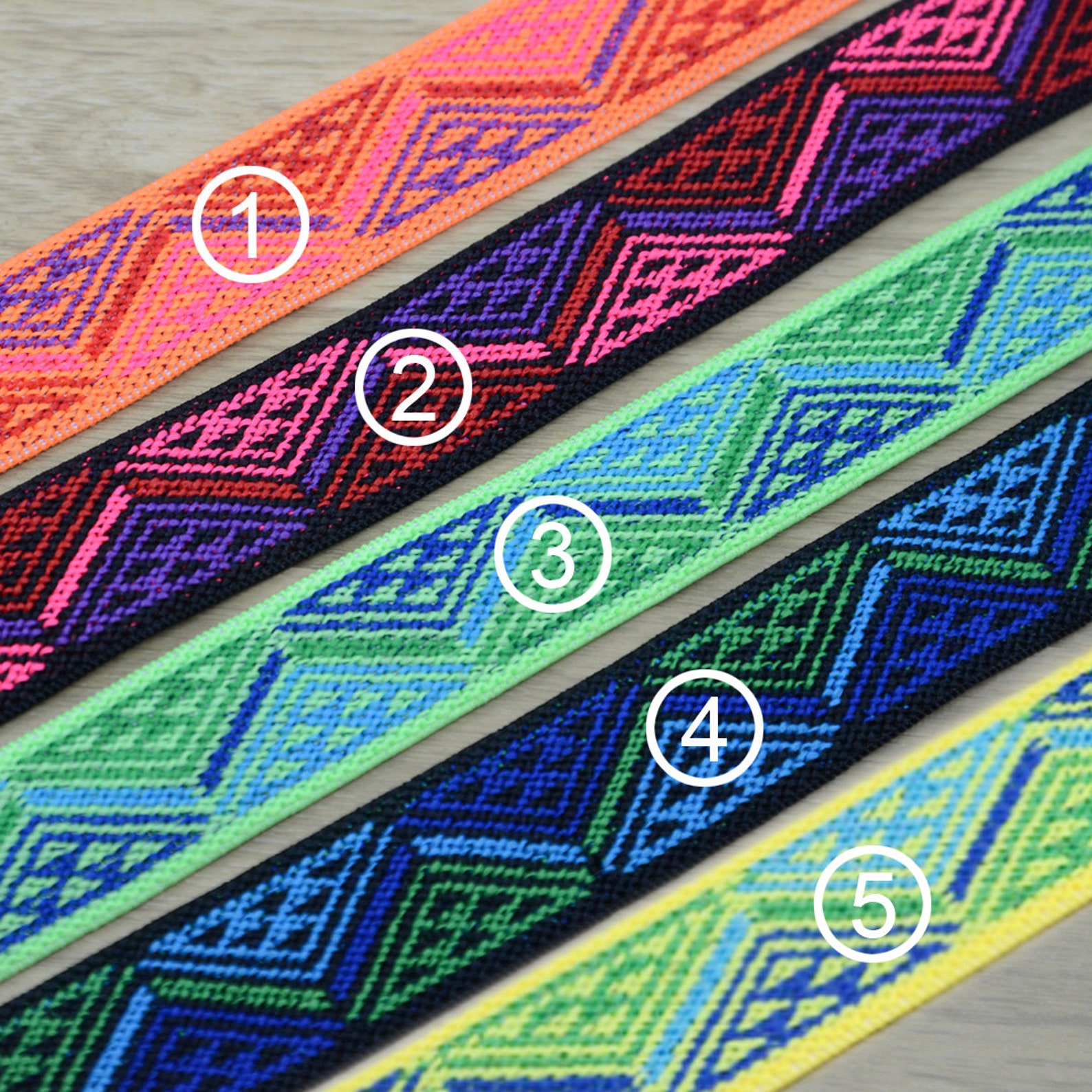 Jacquard Pattern Elasticwaistband Elasticknit Elastic - Etsy