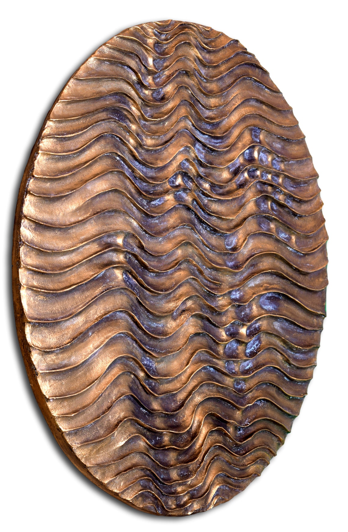 Abstract Wall Sculpture Round Wall Art 3D Wall Art Metal Wall Art ...