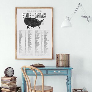 Days of the Week Classroom Poster or Homeschool Decor With Hanger Frame ...