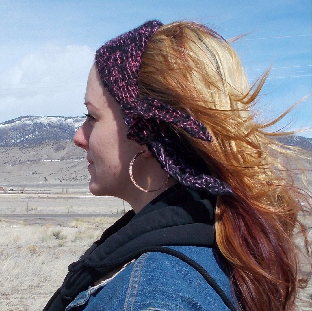 PDF PATTERN - Wind Valley Headband Bandana, (one Size Fits All ...