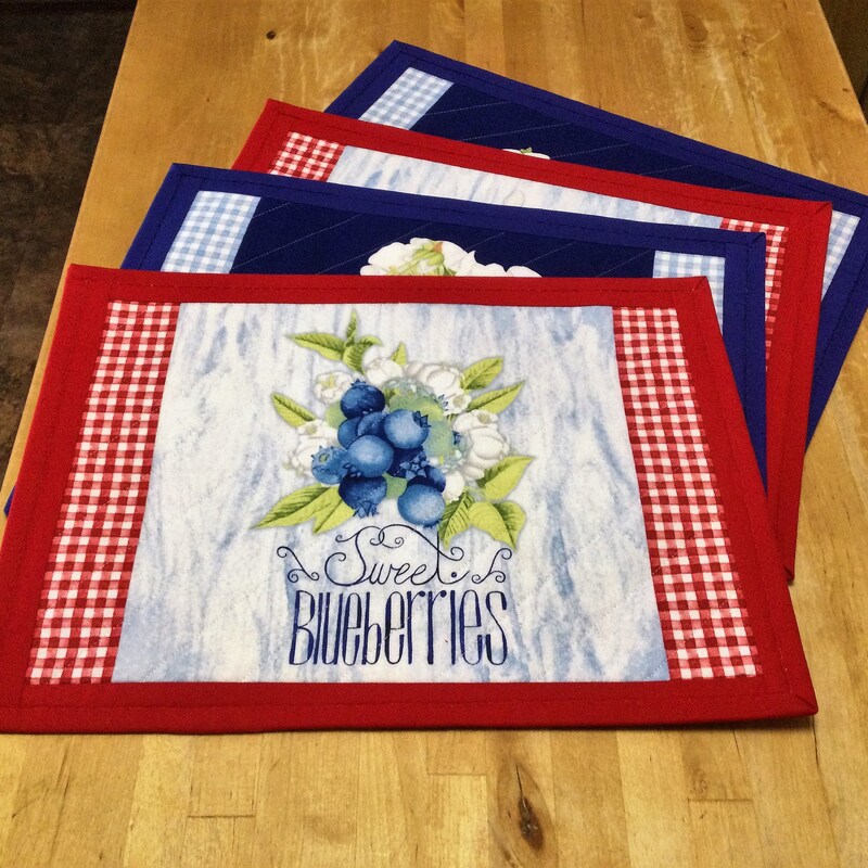 Placemat Set of 6 - Etsy