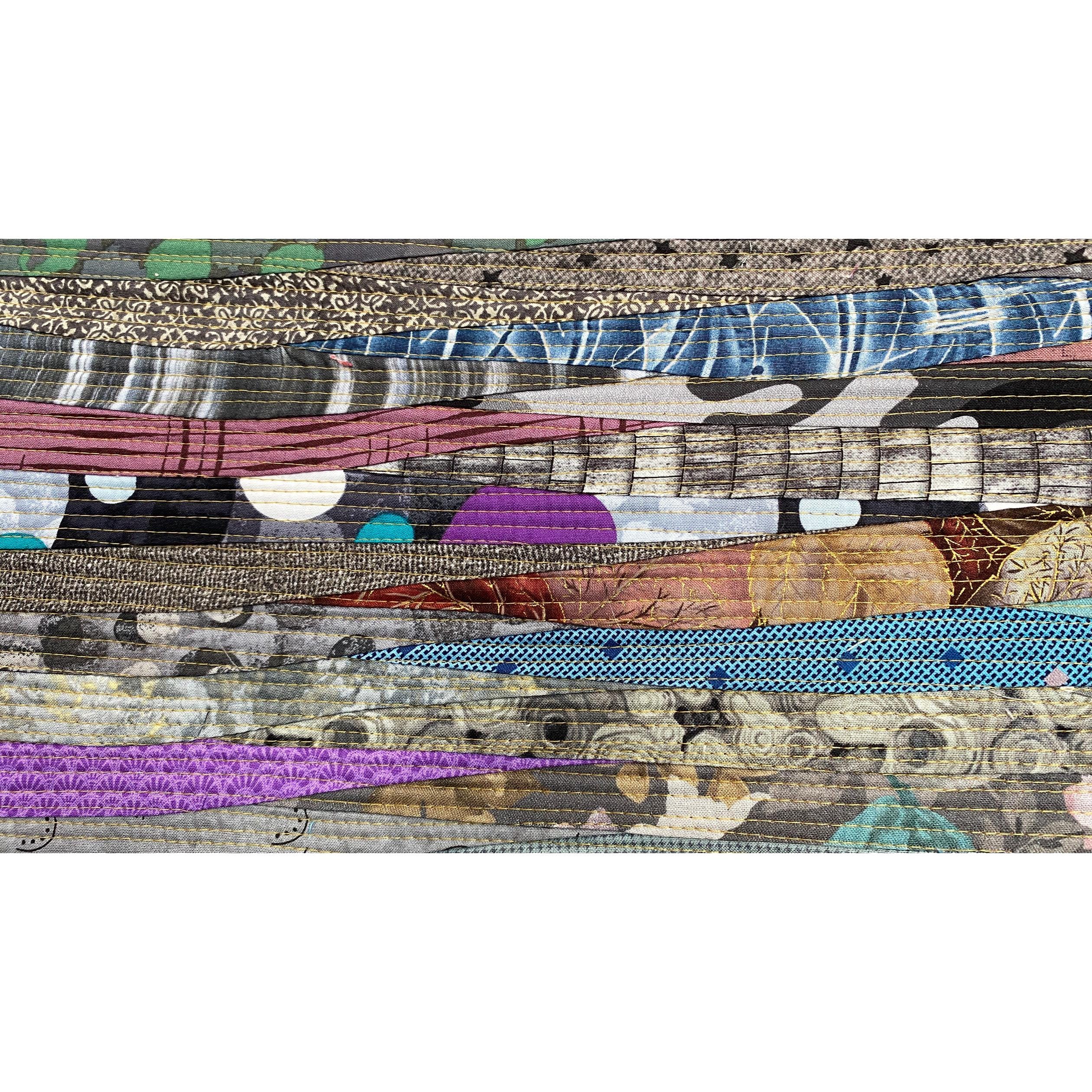 First Light is an Art Quilt With Sun Rise and Grey Sky. 31 by 60 In. - Etsy