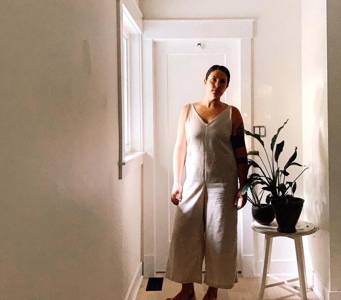 Digital Pattern Download Deep-v Jumpsuit - Etsy