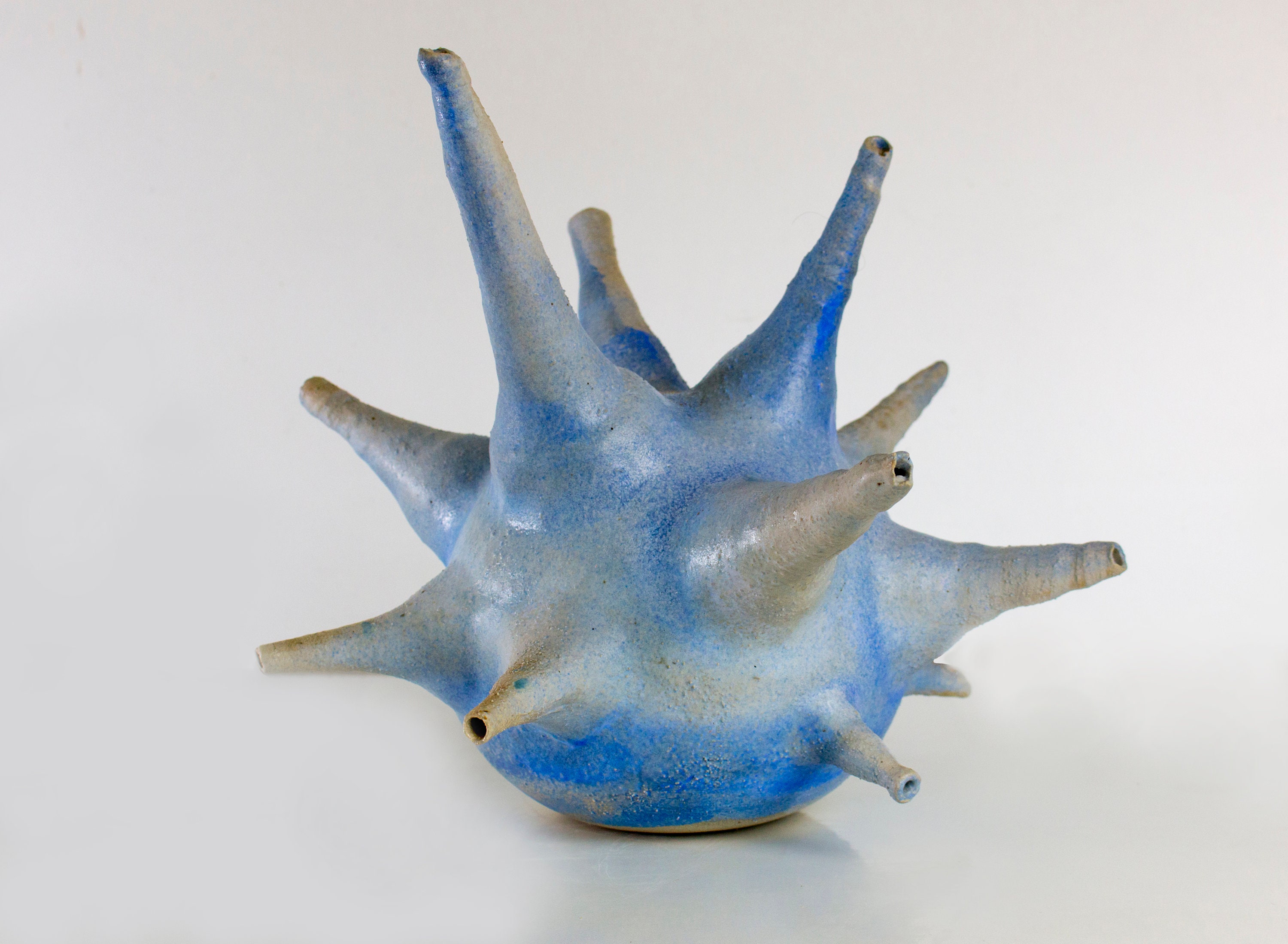 Spiky Stoneware Ceramic Art - Etsy