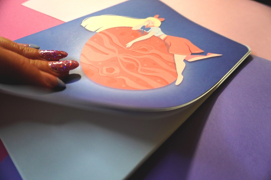 Cute Notebook Sailor Venus Minako Aino Kawaii Notebook Anime Character ...