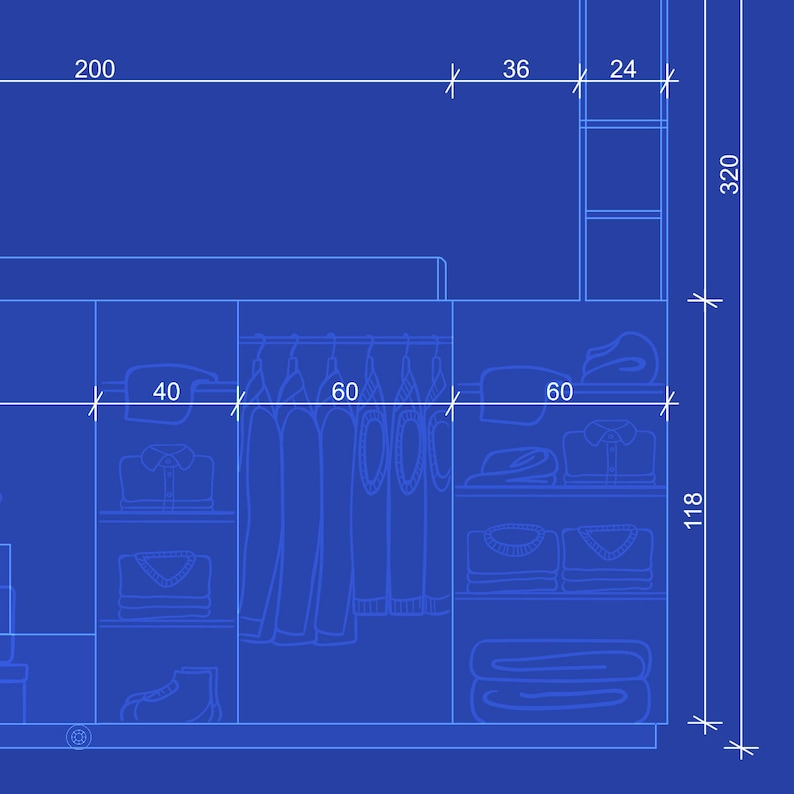 Basic, Pre-made Loft Bed Blueprints (stairs on Side + Stairs in Front ...