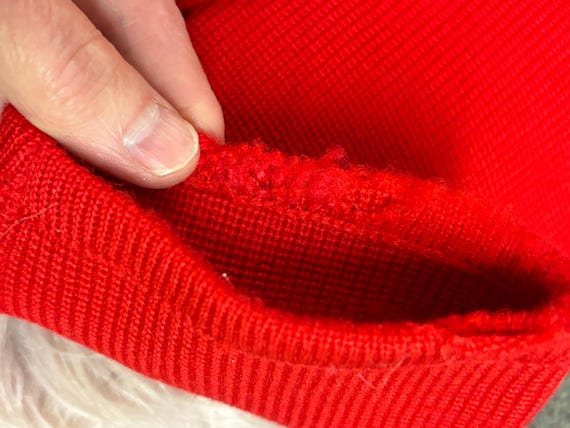 Rare Vintage 1950s European Star Wool Curling Sweater - Gem
