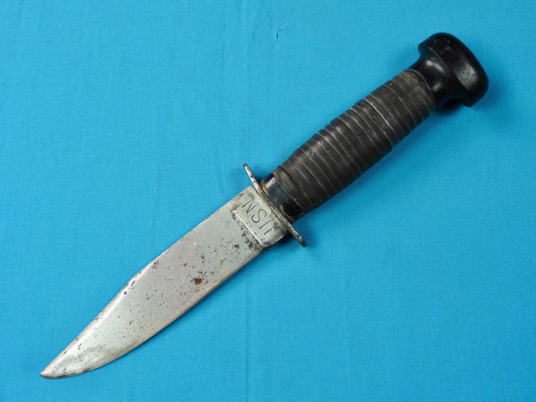 Vintage US WW2 Period H. Boker & Co. USN Navy Hunting Knife - Etsy