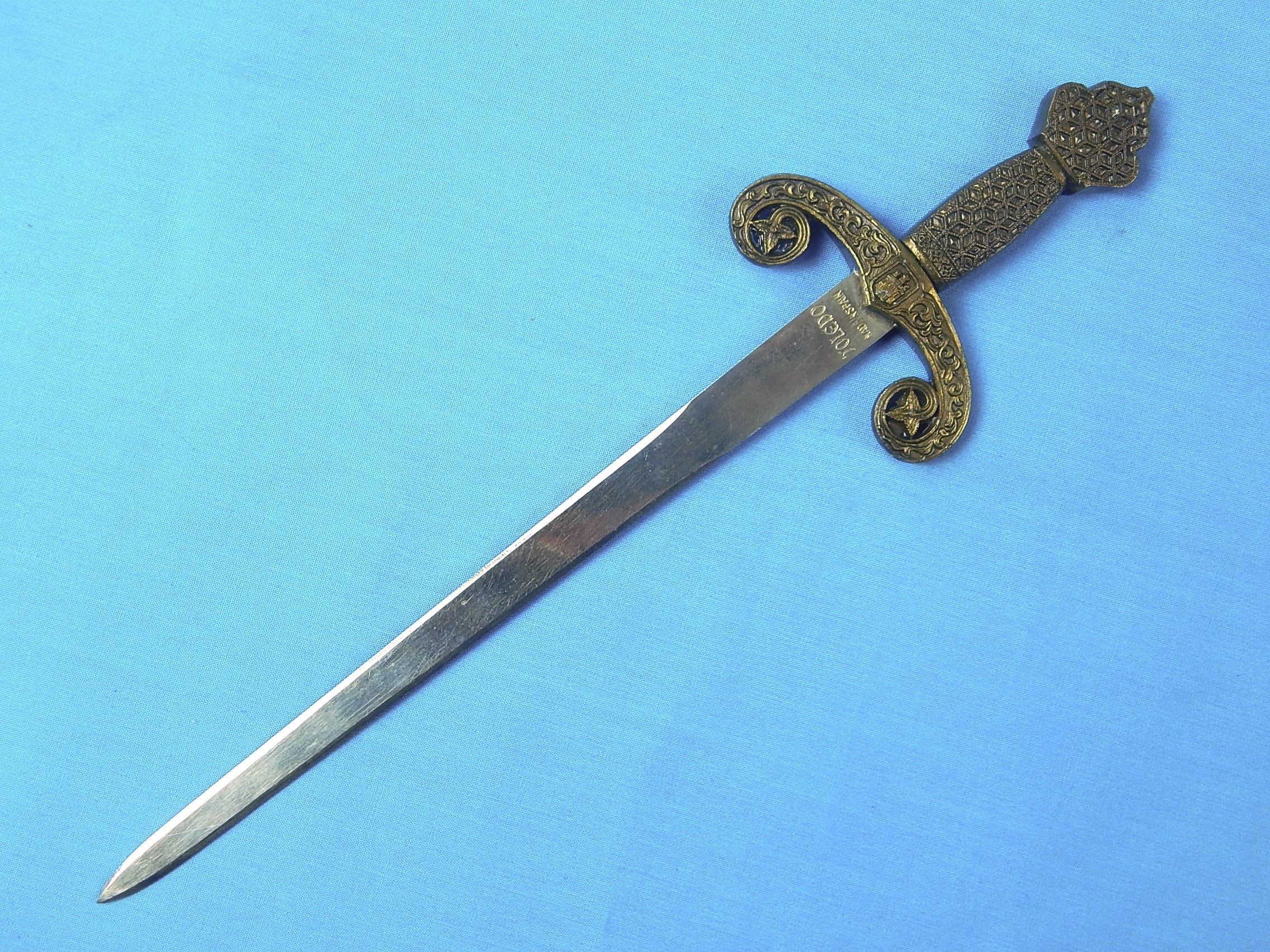 Vintage Old Spain Spanish Toledo Sword Knife Letter Opener | Etsy
