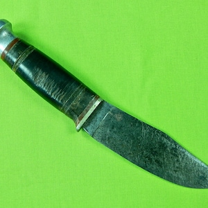 Vintage US Early KA-BAR Kabar Olcut Union Cutlery Hunting Knife Gift ...