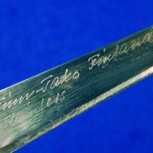 Vintage Finnish Finland Fish Fillet Fishing Knife W/ Sheath Gift for ...