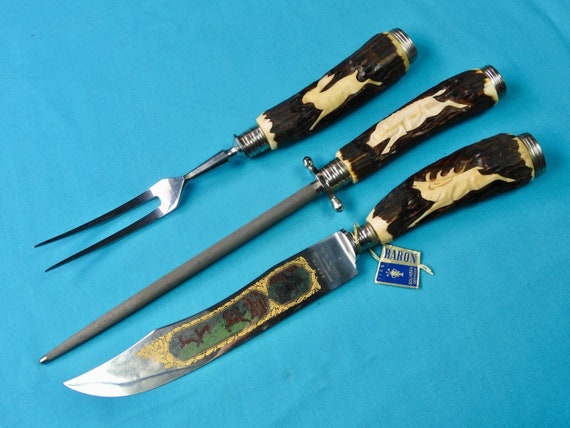 Solingen Knives Wood Carving