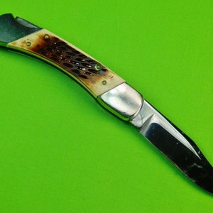 Vintage US Sharp 900 Large Lockback Folding Pocket Knife - Etsy