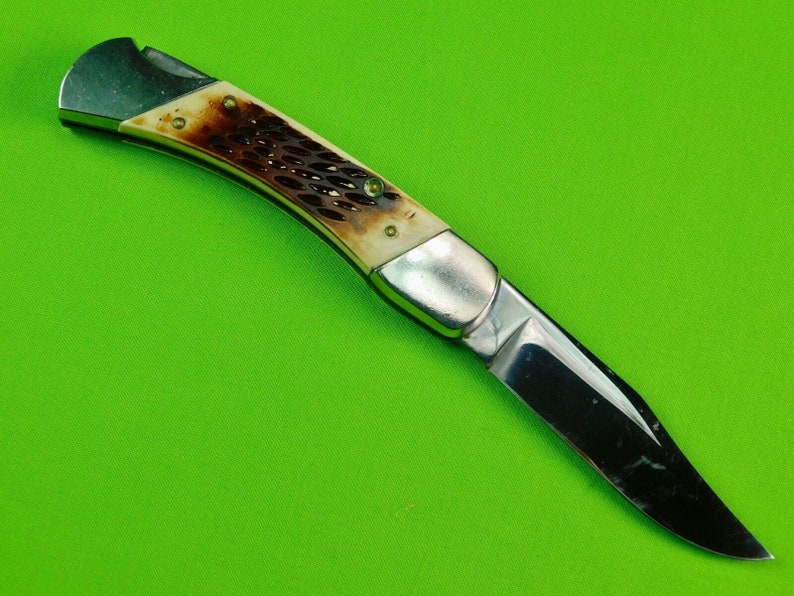 Vintage US Sharp 900 Large Lockback Folding Pocket Knife - Etsy