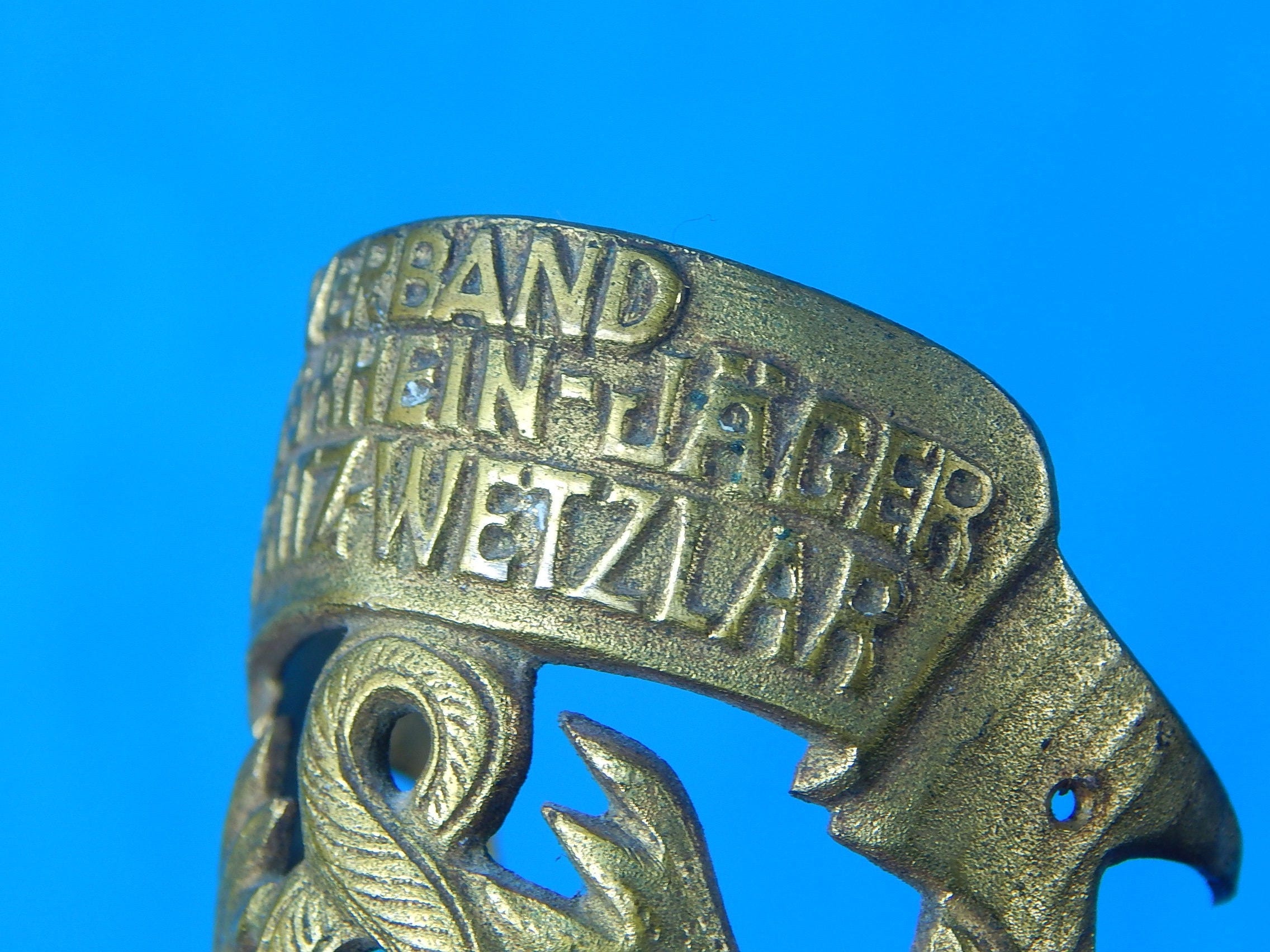 Antique Old German Germany WW1 8 Jager Regiment Flag Pole | Etsy UK