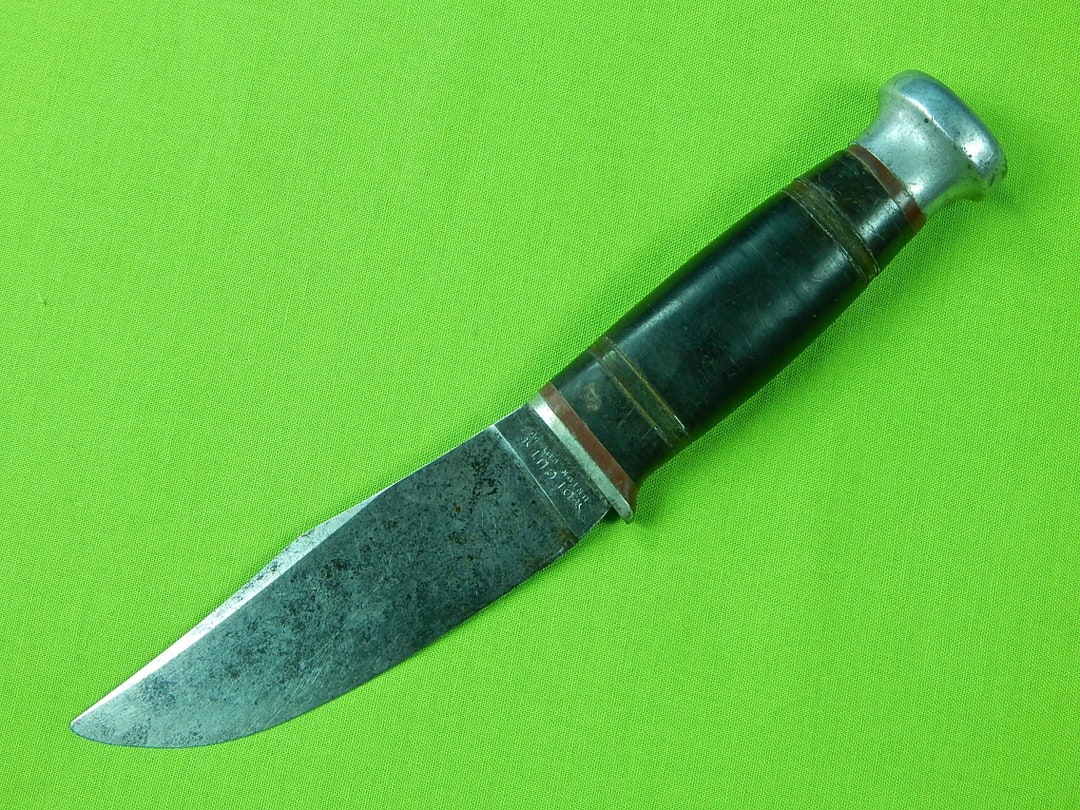 Vintage US Early KA-BAR Kabar Olcut Union Cutlery Hunting Knife Gift ...