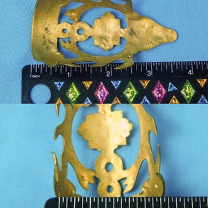 Antique Old German Germany WW1 8 Jager Regiment Flag Pole Plaque Badge ...