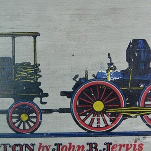 Vintage Mohawk & Hudson Rail Road the Dewitt Clinton Train Wood Wall ...