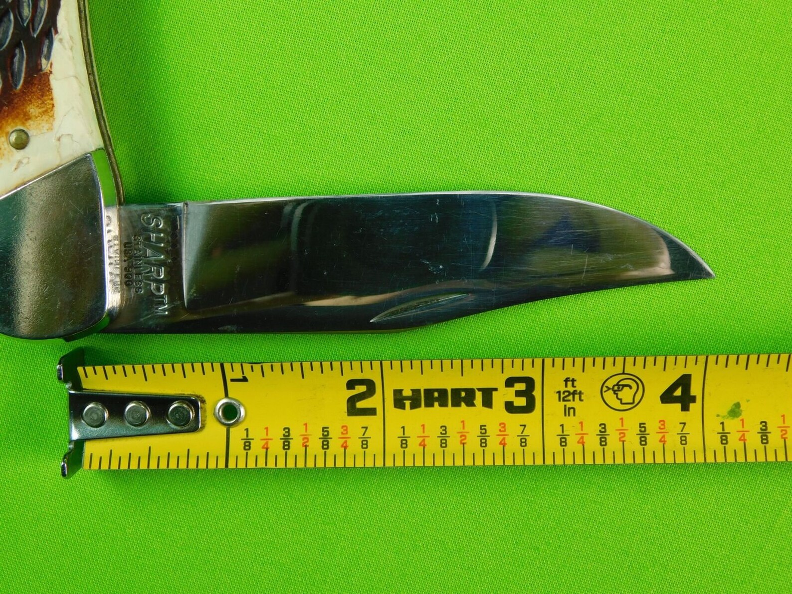 Vintage US Sharp 900 Large Lockback Folding Pocket Knife - Etsy