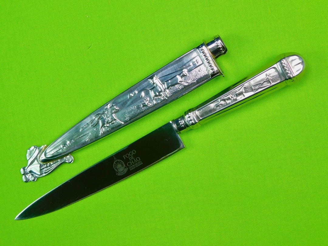 Vintage Gaucho Bowie Foco De Chao Knife W/ Scabbard Box - Etsy