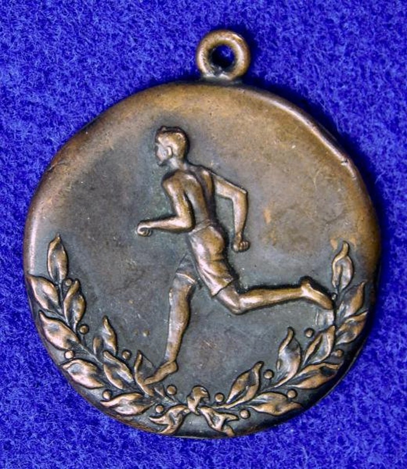 US Vintage 1917 1920 Set of 2 Sport Silver Badge Pin Medal | Etsy