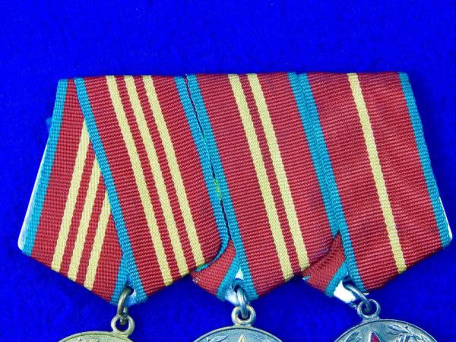 Soviet Russian Russia USSR Ribbon Bar 3 RSFSR MVD Long Service | Etsy