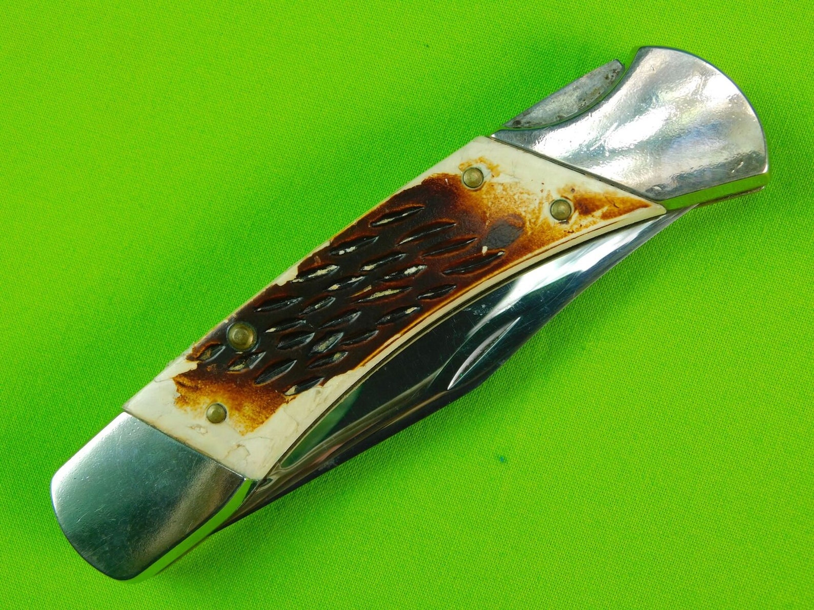 Vintage US Sharp 900 Large Lockback Folding Pocket Knife - Etsy