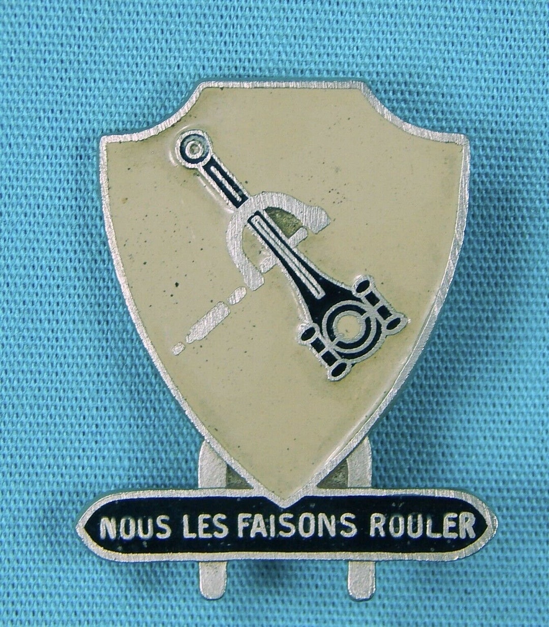 US WW2 Silver Military Army 7th Corps Area Quartermaster Motor ...