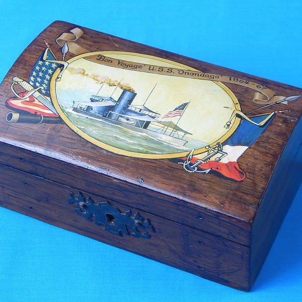 Civil War Wooden Box - Etsy