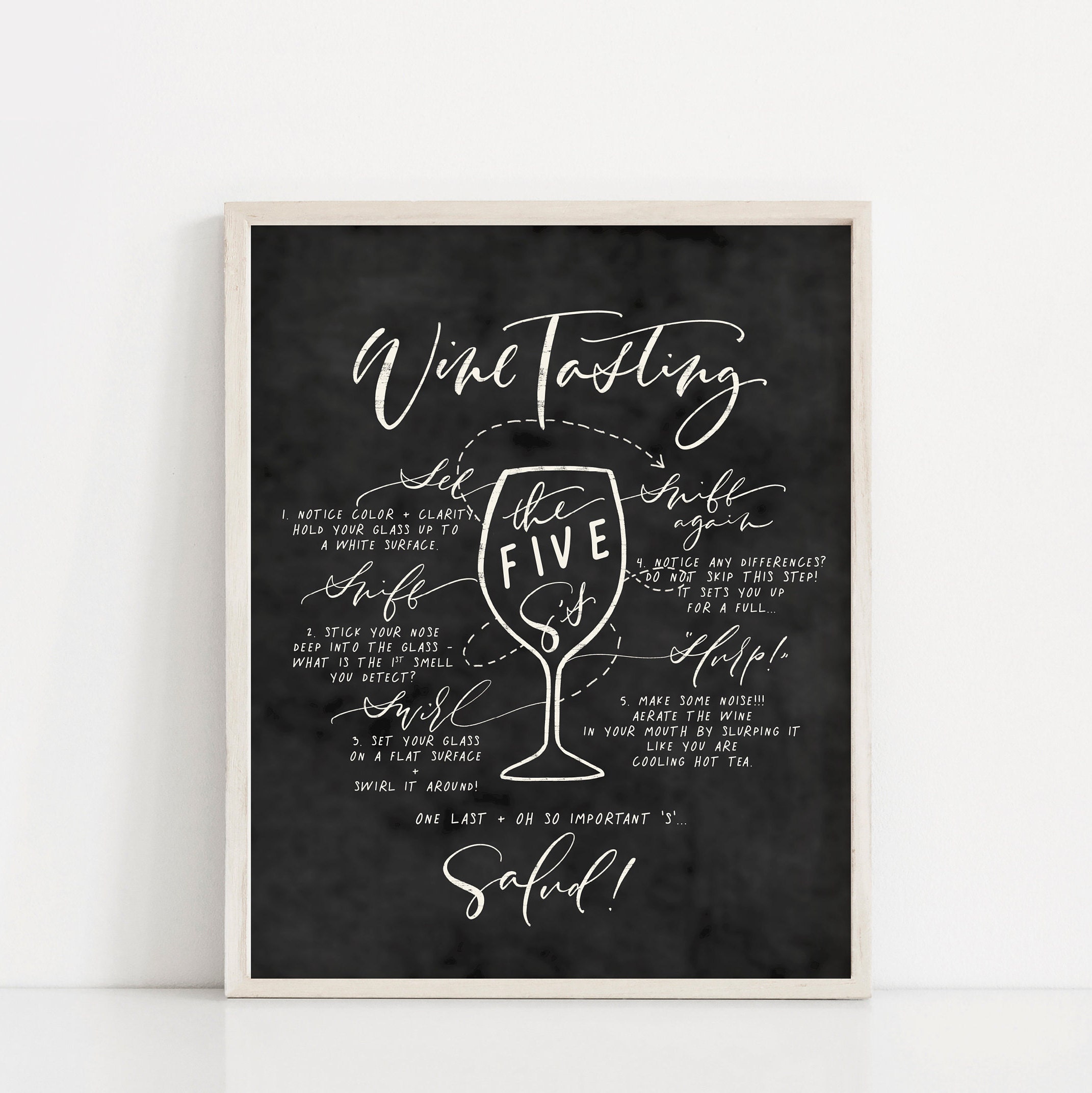 Wine Chalkboard Printables