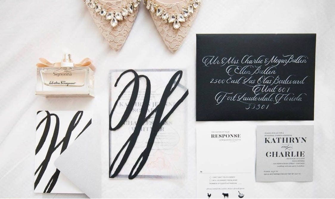 Nanette Script Alphabet Set | Modern Calligraphy | Alphabet Set ...
