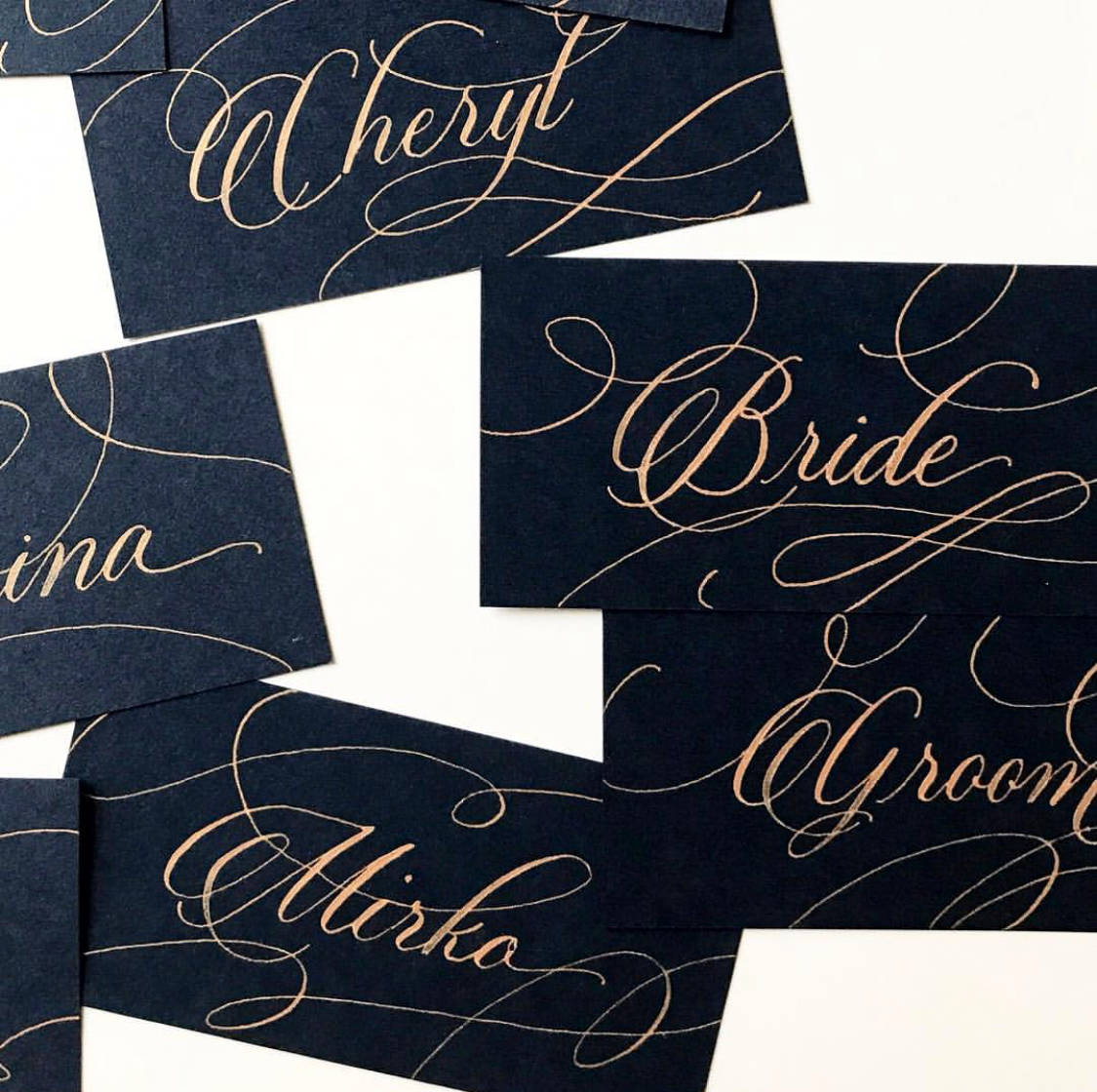 Nanette Script Alphabet Set | Modern Calligraphy | Alphabet Set ...