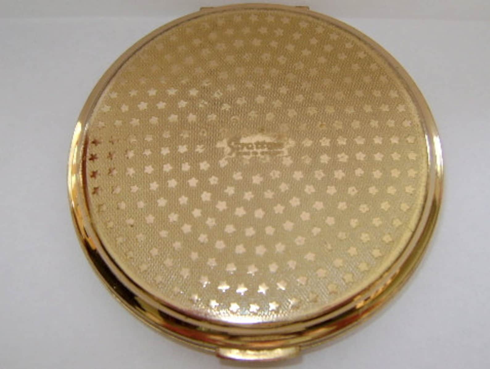 Vintage Stratton Mirror Compact Made in England Unique Spring | Etsy