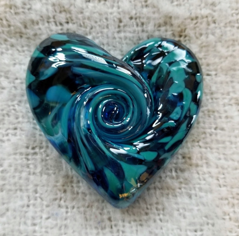 Heart - Teal - Etsy