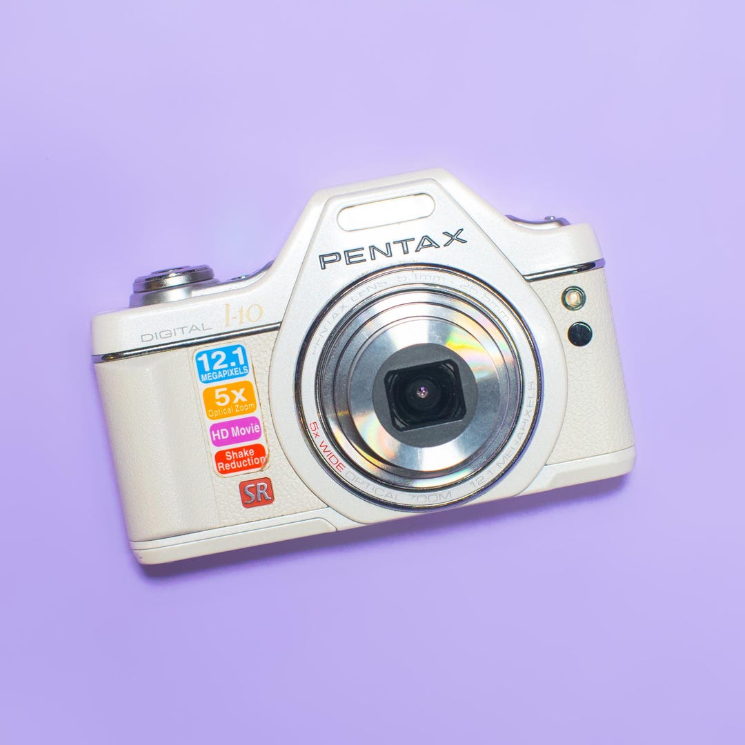 Pentax Optio I-10 Digicam Digital Point and Shoot Camera With Pentax 5. ...