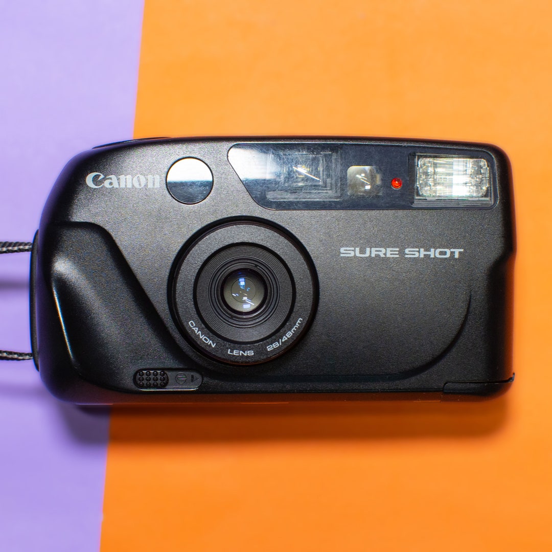 Canon New Sure Shot (prima Twin) Point and Shoot 35mm Film Camera With ...