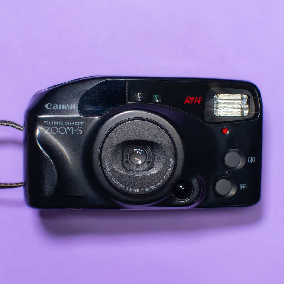 Canon Sure Shot Zoom-s Point and Shoot 35mm Film Camera With Canon 38 ...