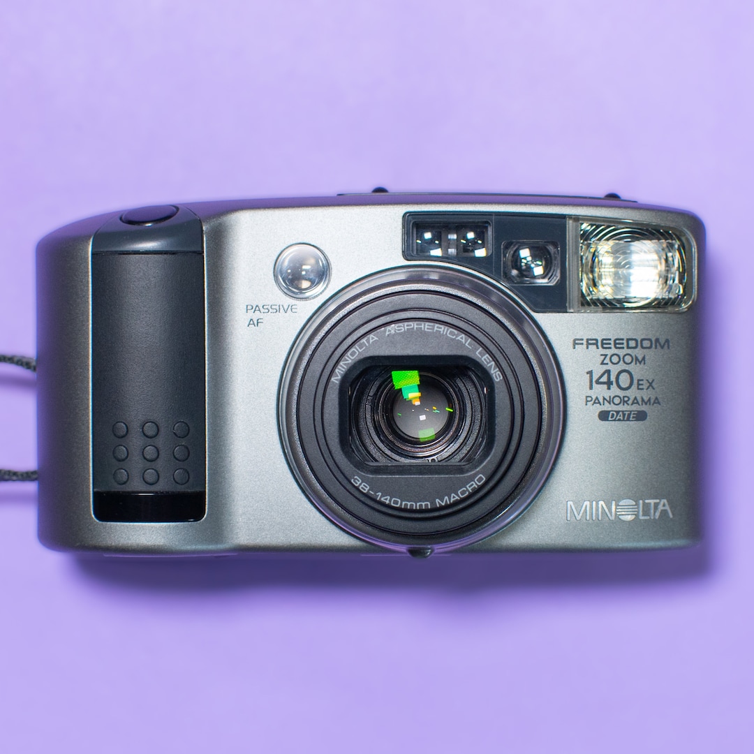 Minolta Freedom Zoom 140EX Point and Shoot 35mm Camera With - Etsy