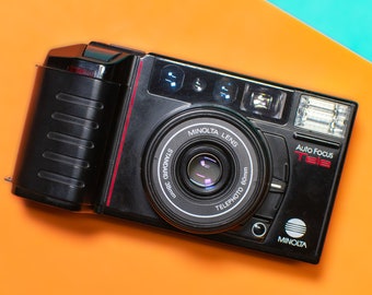 Minolta Auto Focus AF Tele Film Point and Shoot Camera 38mm to - Etsy
