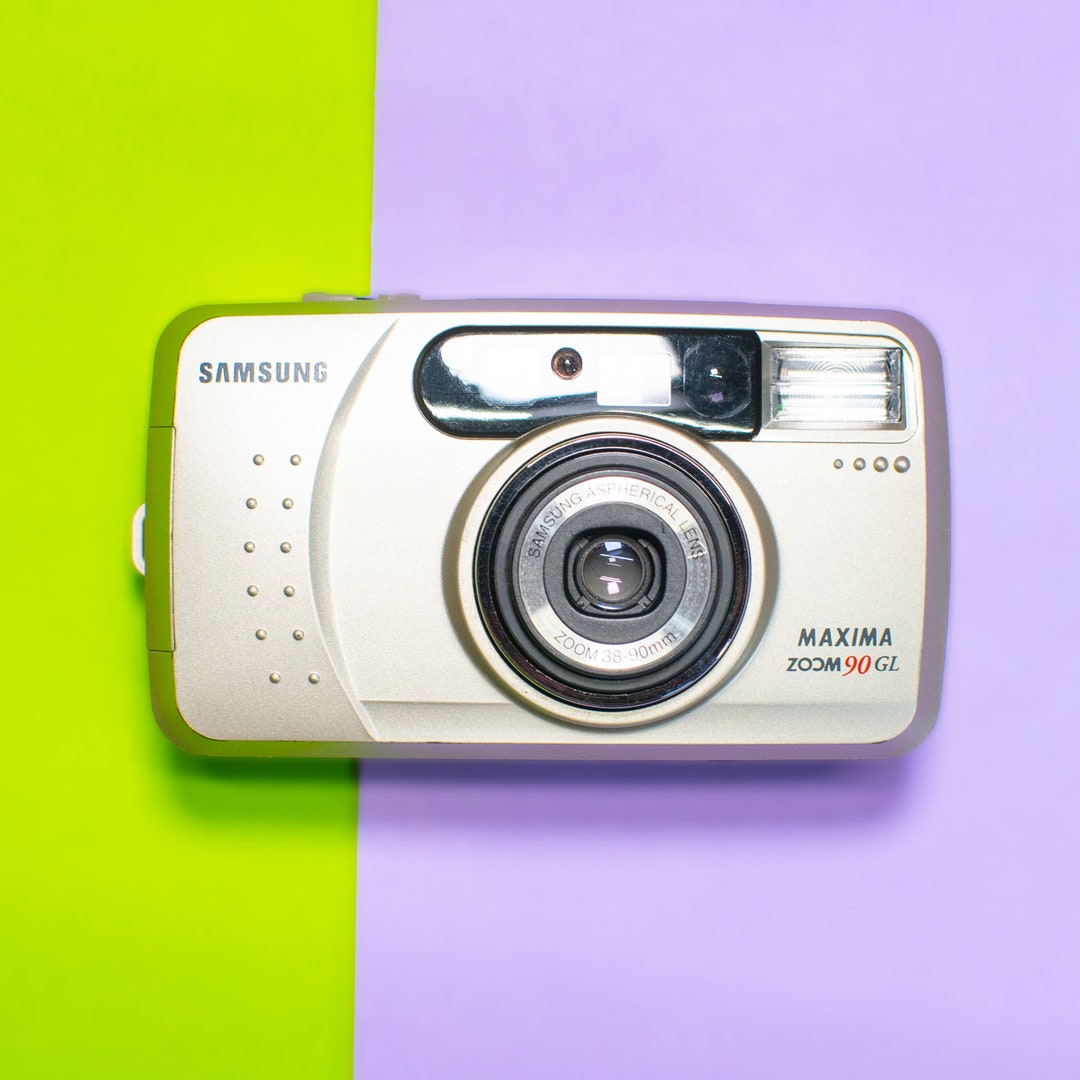 Samsung Maxima Zoom 90GL Point and Shoot 35mm Camera With Samsung 38 ...