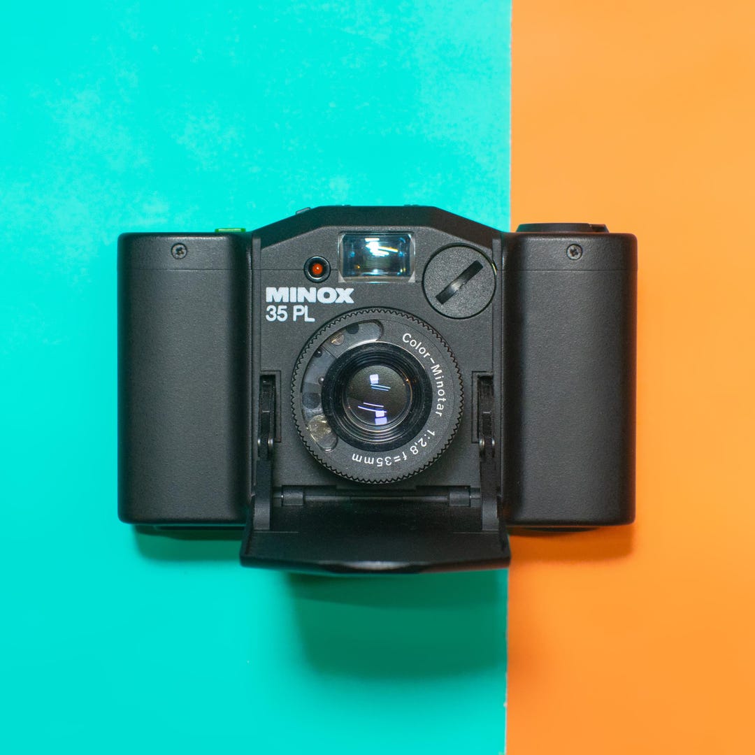 Minox 35 PL Point and Shoot 35mm Film Camera With Minotar 35mm 1:2.8 Prime Lens - Professionally ...