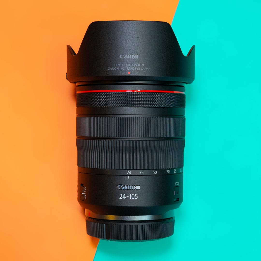 Canon RF 24-105mm 1:4 L IS Zoom Lens - Canon RF Mount Lens ...