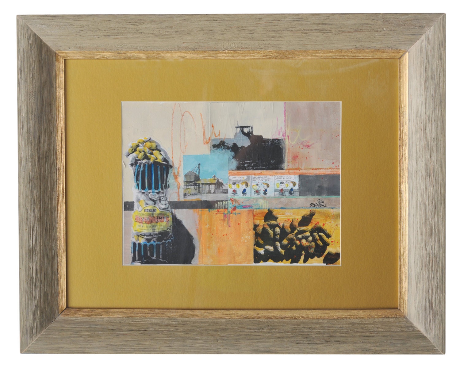 Ron Stephens Collage, "peanuts" - Etsy